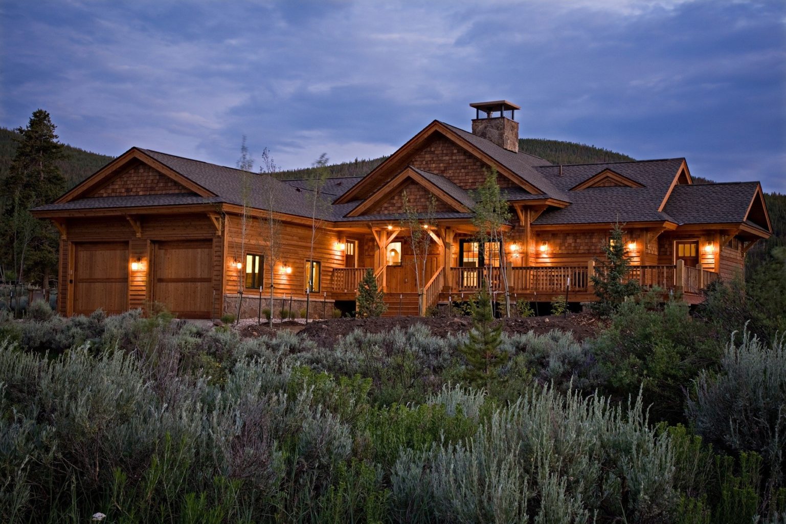 Wedgewood Southern Yellow Pine Timber Frame Home – Breckenridge CO ...