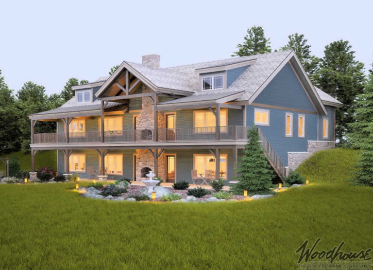 Timber Frame Ranch Designs - Woodhouse The Timber Frame Company