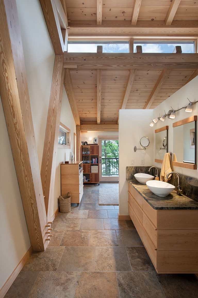 Baliview Southern Yellow Pine Timber Frame Home – Burdett, NY ...