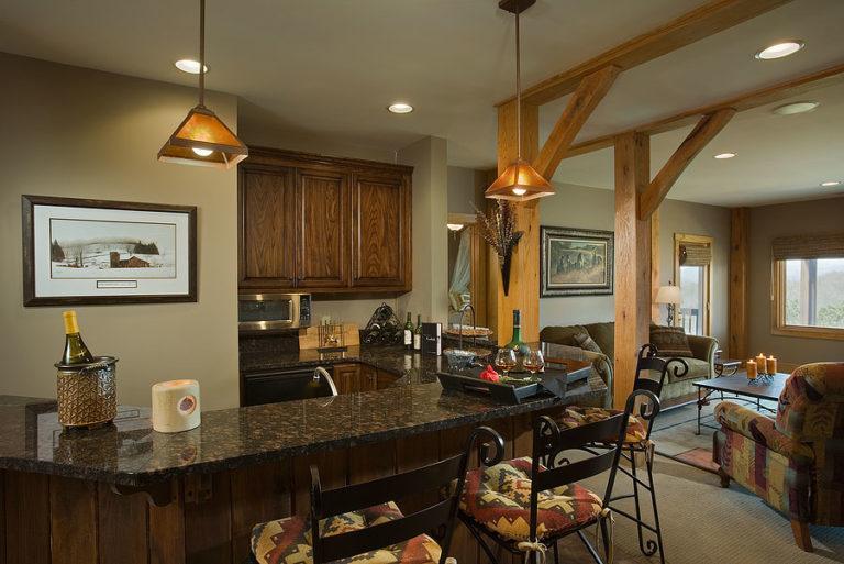 Custom Red Oak Timber Frame Home in Bryson City, NC - Woodhouse The ...