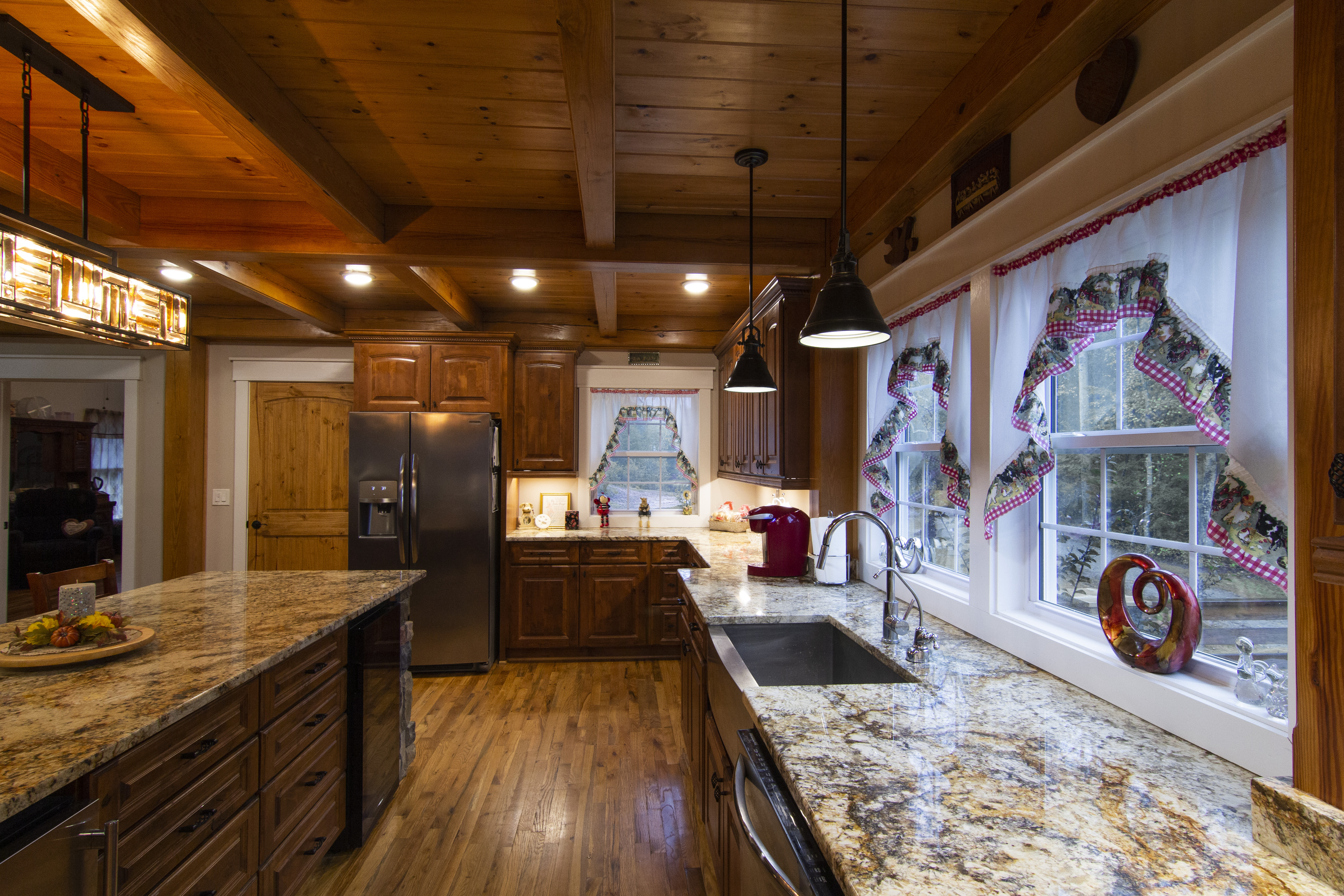 Southern Yellow Pine Timber Frame Home - Carrollton, GA - Woodhouse The ...