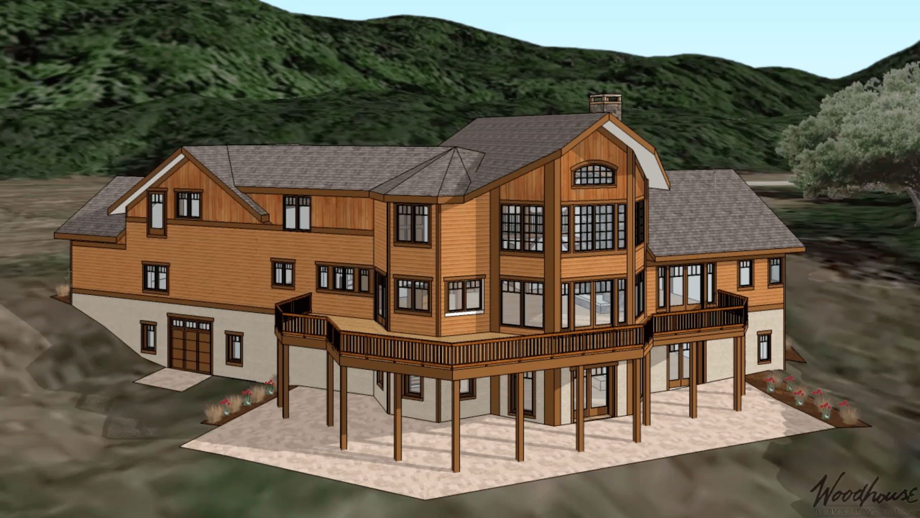 Six Architectural Dream Projects - Woodhouse The Timber Frame Company