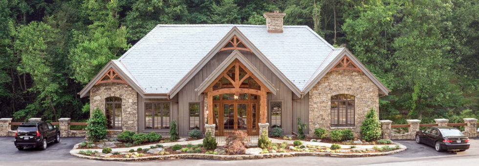 Timber Frame Clubhouses - Woodhouse The Timber Frame Company