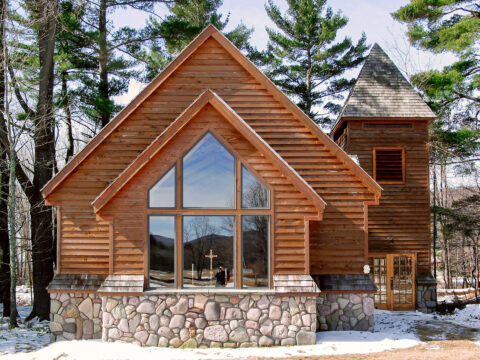 Timber Frame Places of Worship - Woodhouse The Timber Frame Company