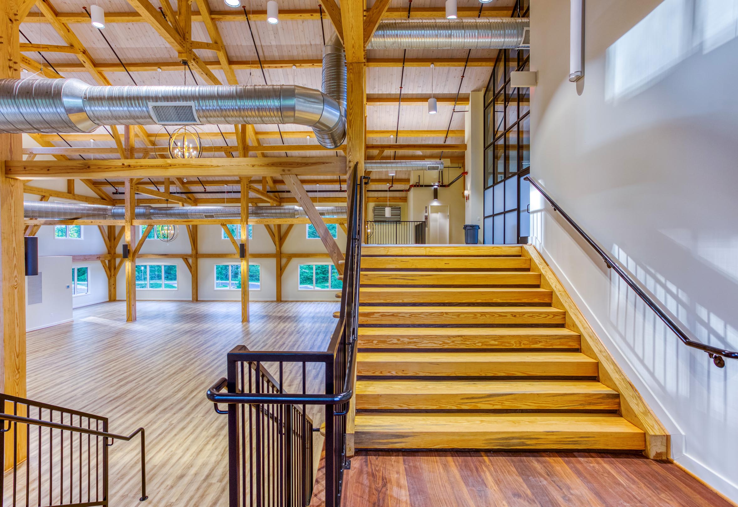 Custom Modern Timber Frame Event Venue in Annapolis, MD - Woodhouse The ...