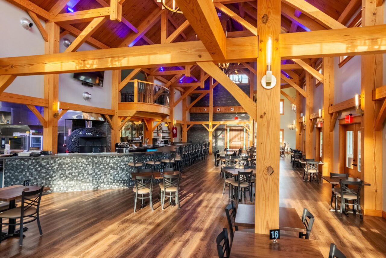 Timber Frame Breweries & Wineries - Woodhouse The Timber Frame Company
