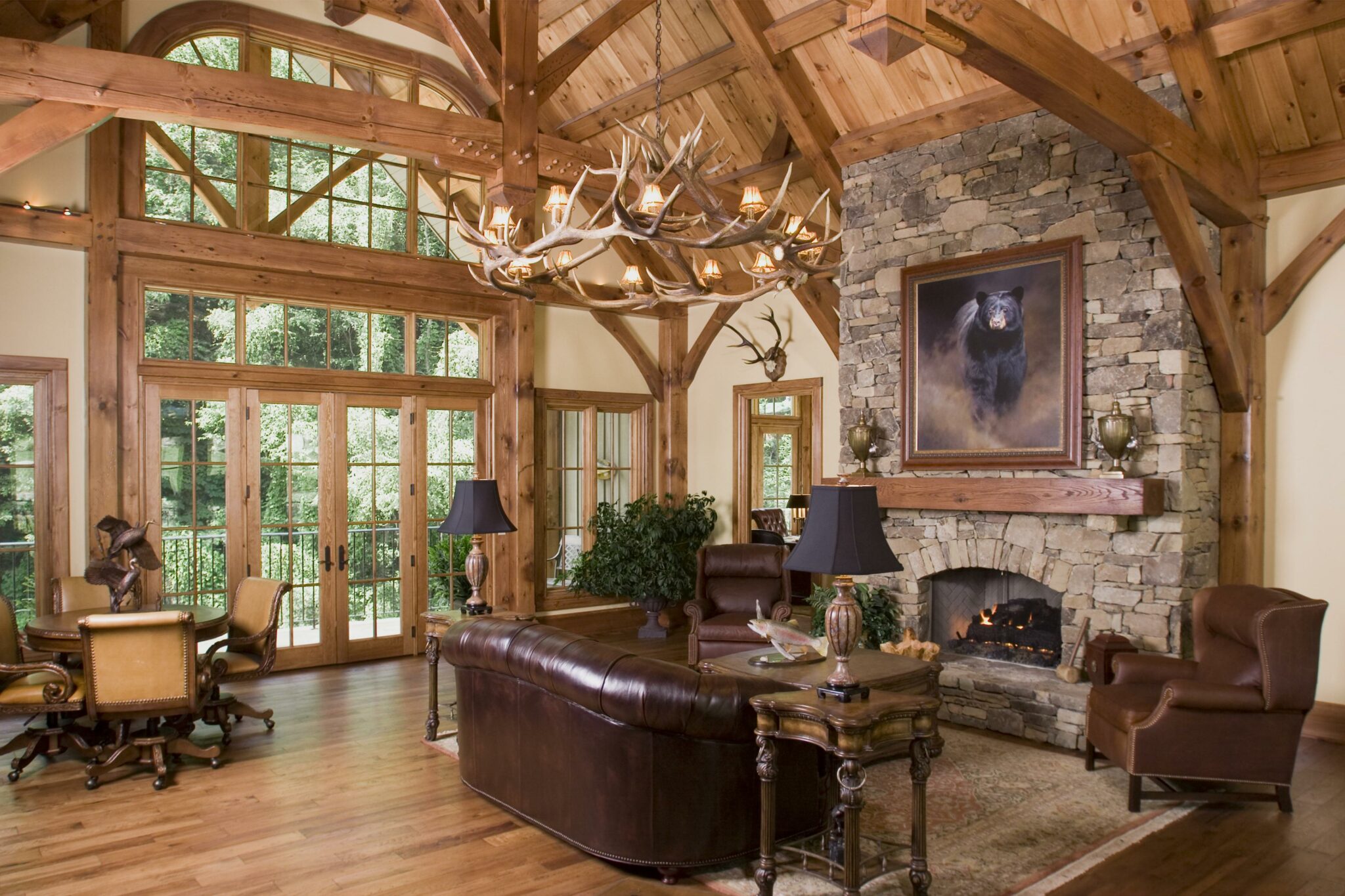 Timber Frame Realty Group Office - Woodhouse The Timber Frame Company