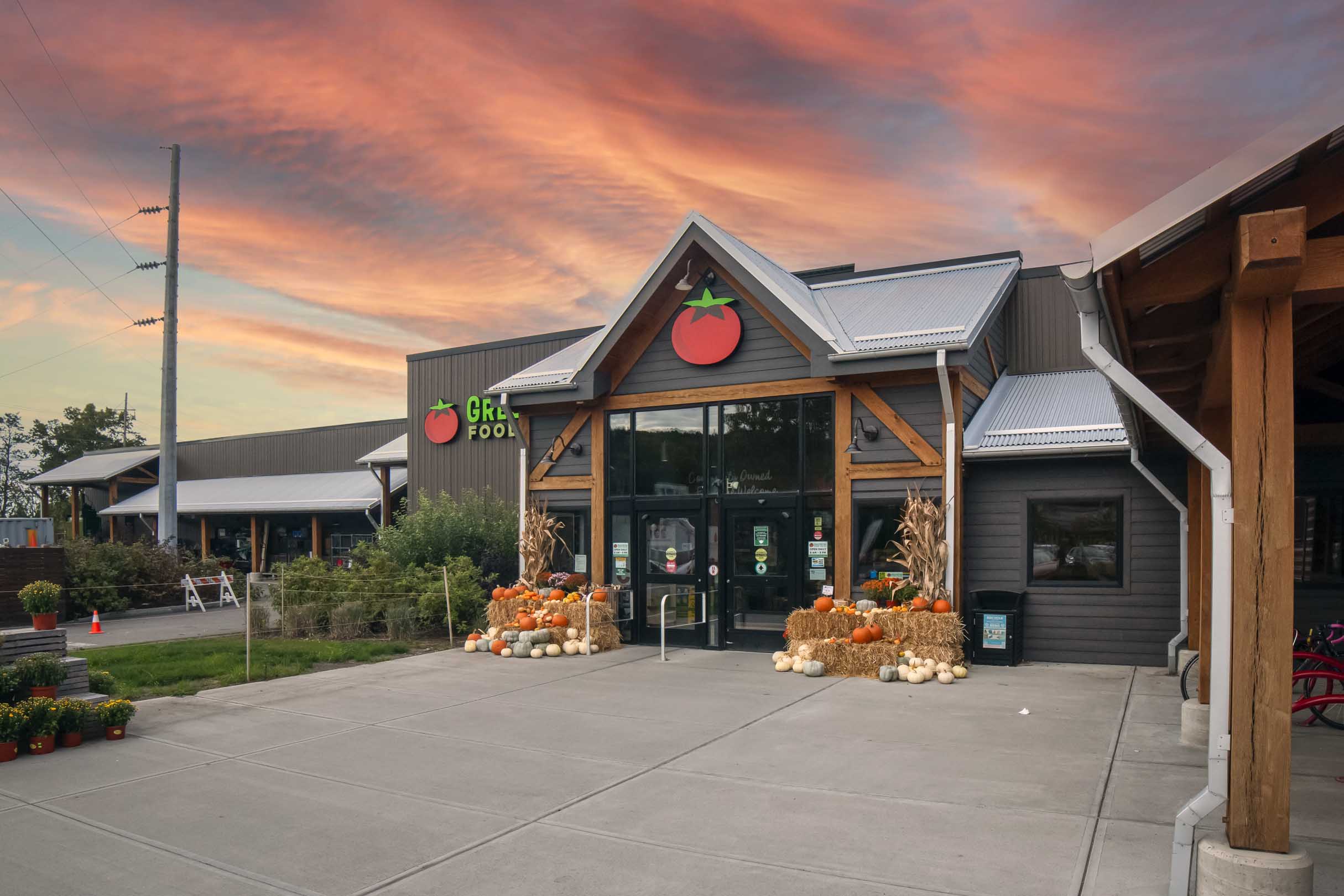Timber Frame Grocery Store in Ithaca, NY - Woodhouse The Timber Frame ...