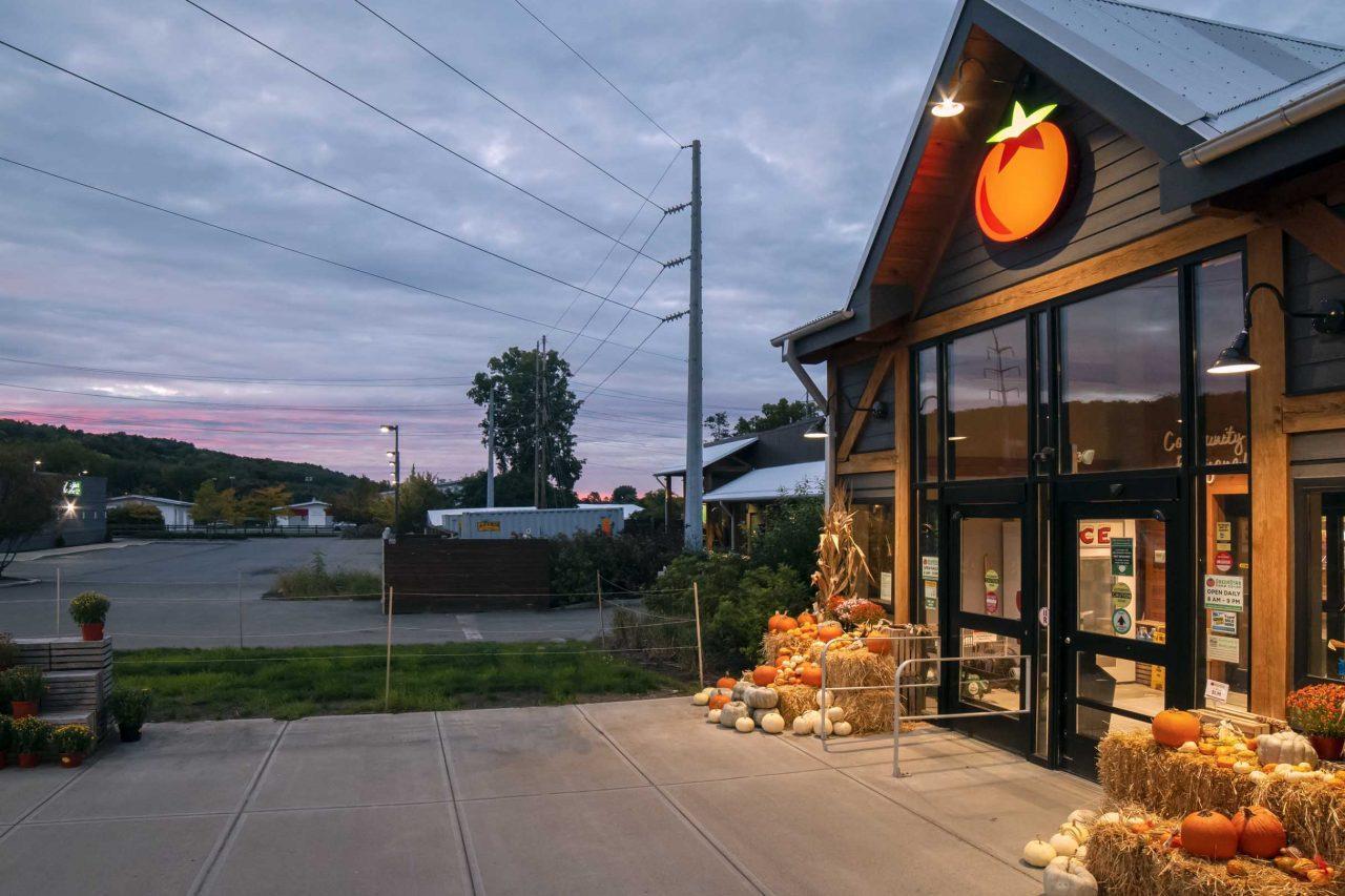 Timber Frame Grocery Store in Ithaca, NY - Woodhouse The Timber Frame ...