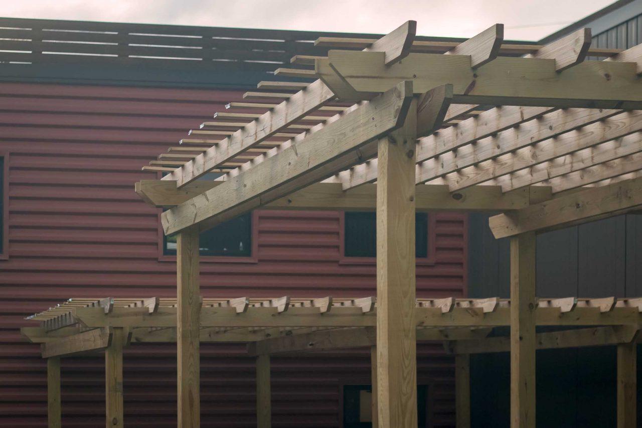 Timber Frame Grocery Store in Ithaca, NY - Woodhouse The Timber Frame ...