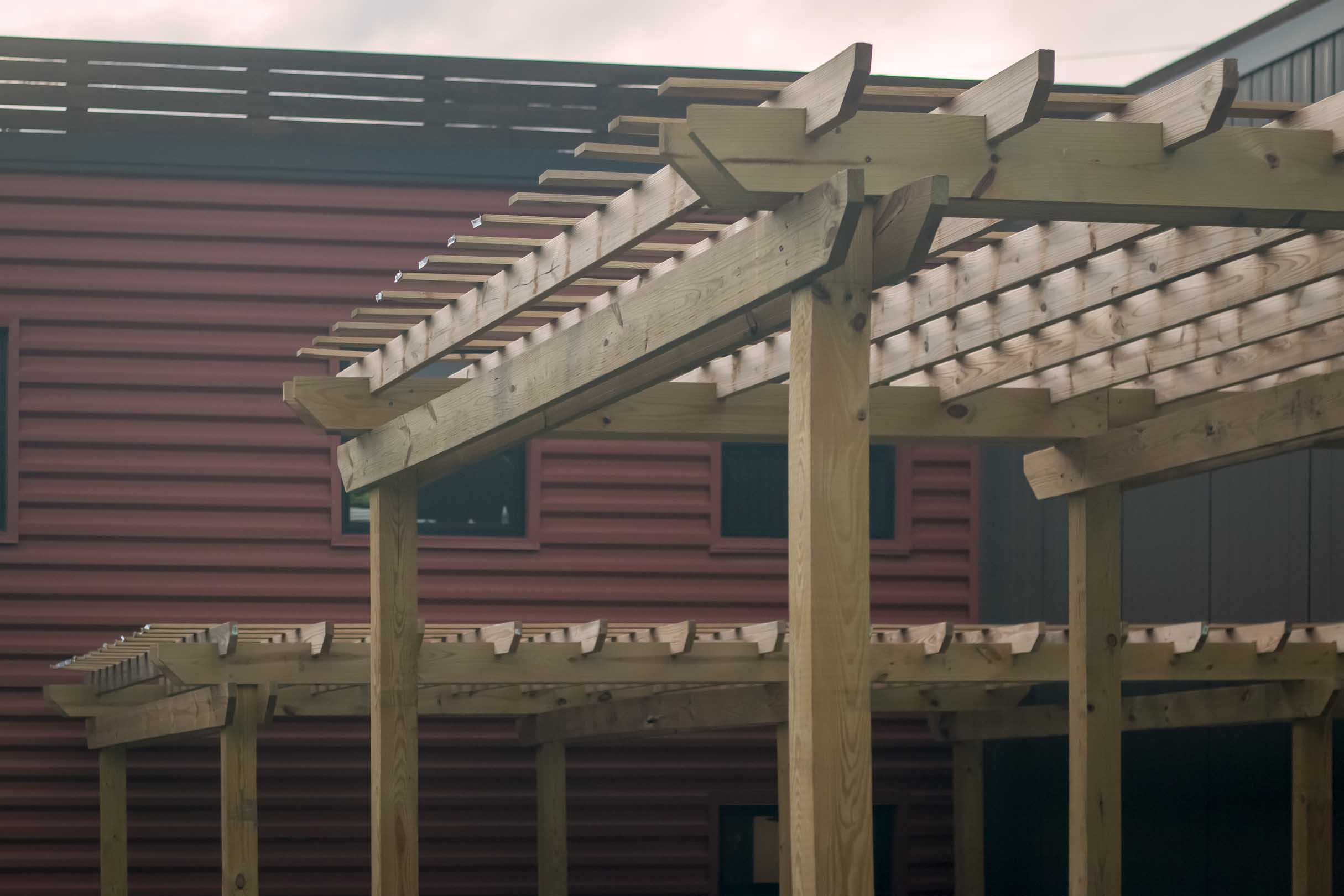 Timber Frame Grocery Store in Ithaca, NY - Woodhouse The Timber Frame ...