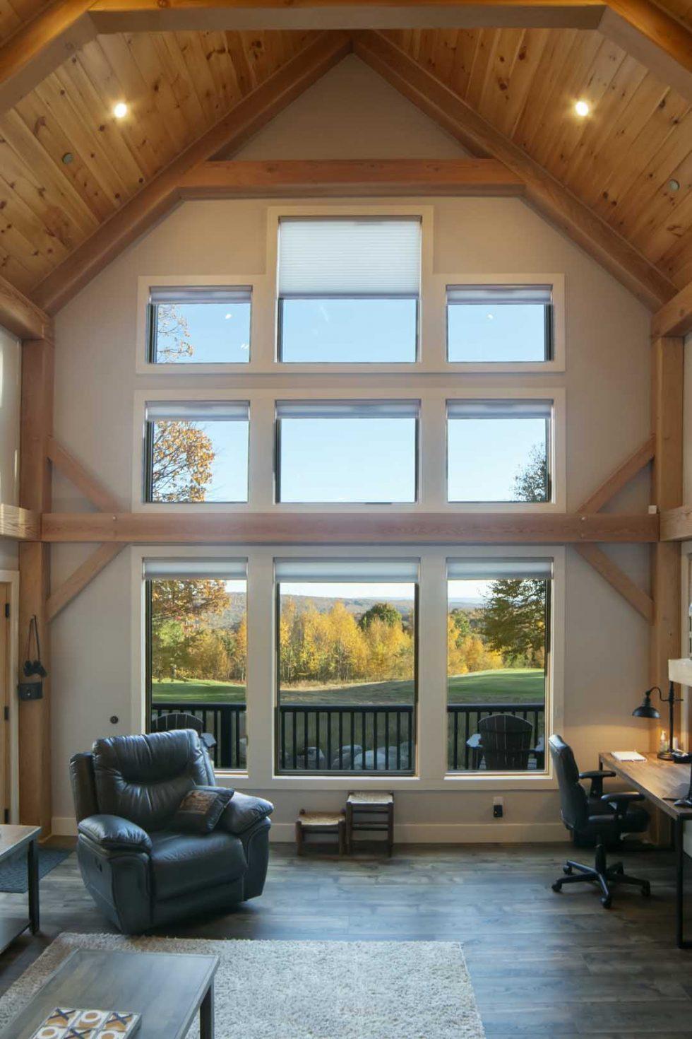 Timber Frame Mountain Home in Deep Creek, MD - Woodhouse The Timber ...