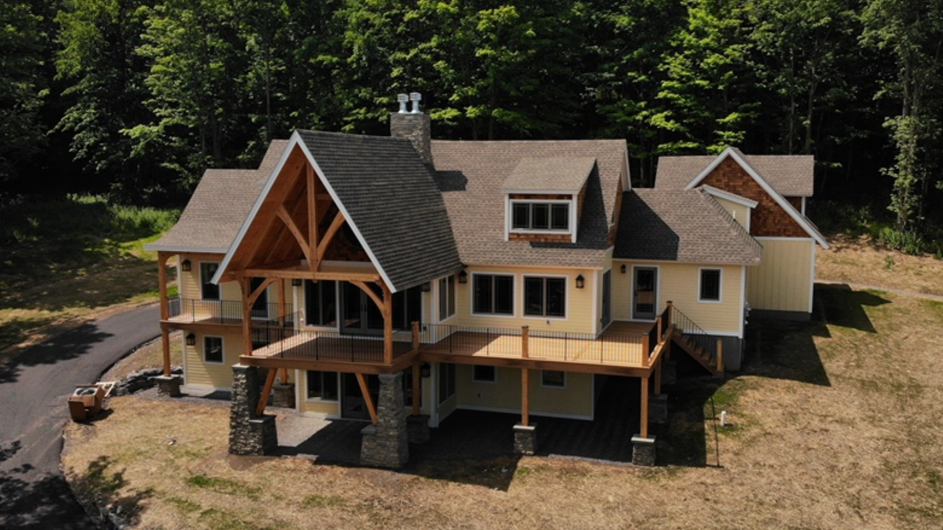 Timber Frame Mountain House Plans