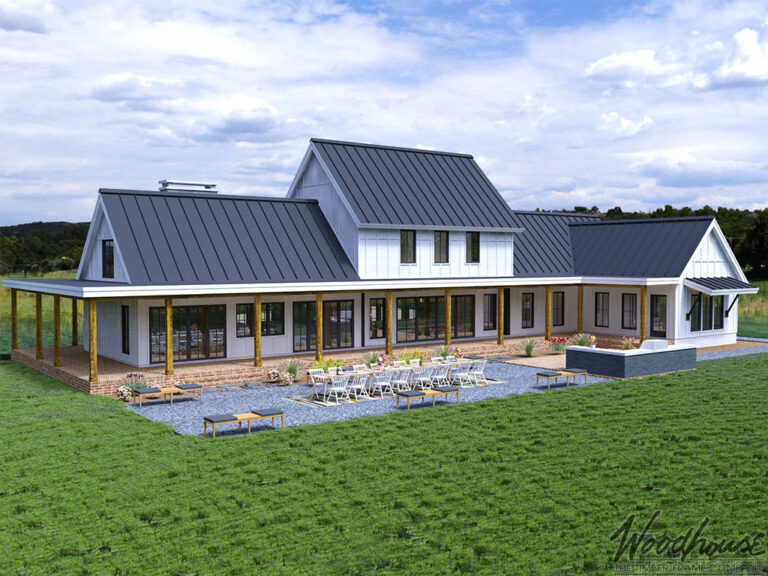 Modern Farmhouse Series - Woodhouse The Timber Frame Company