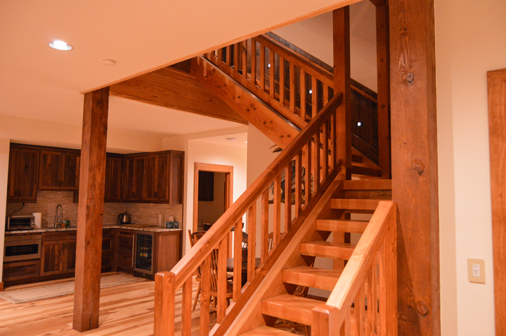 Timber Frame Mountain Retreat in Rome, GA - Woodhouse The Timber Frame ...