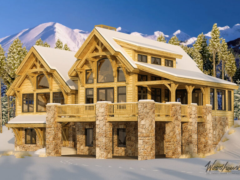 Mountain Timber Frame Home Series - Woodhouse The Timber Frame Company