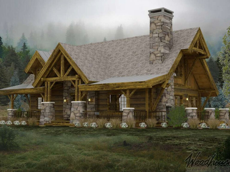 Mountain Timber Frame Home Series - Woodhouse The Timber Frame Company