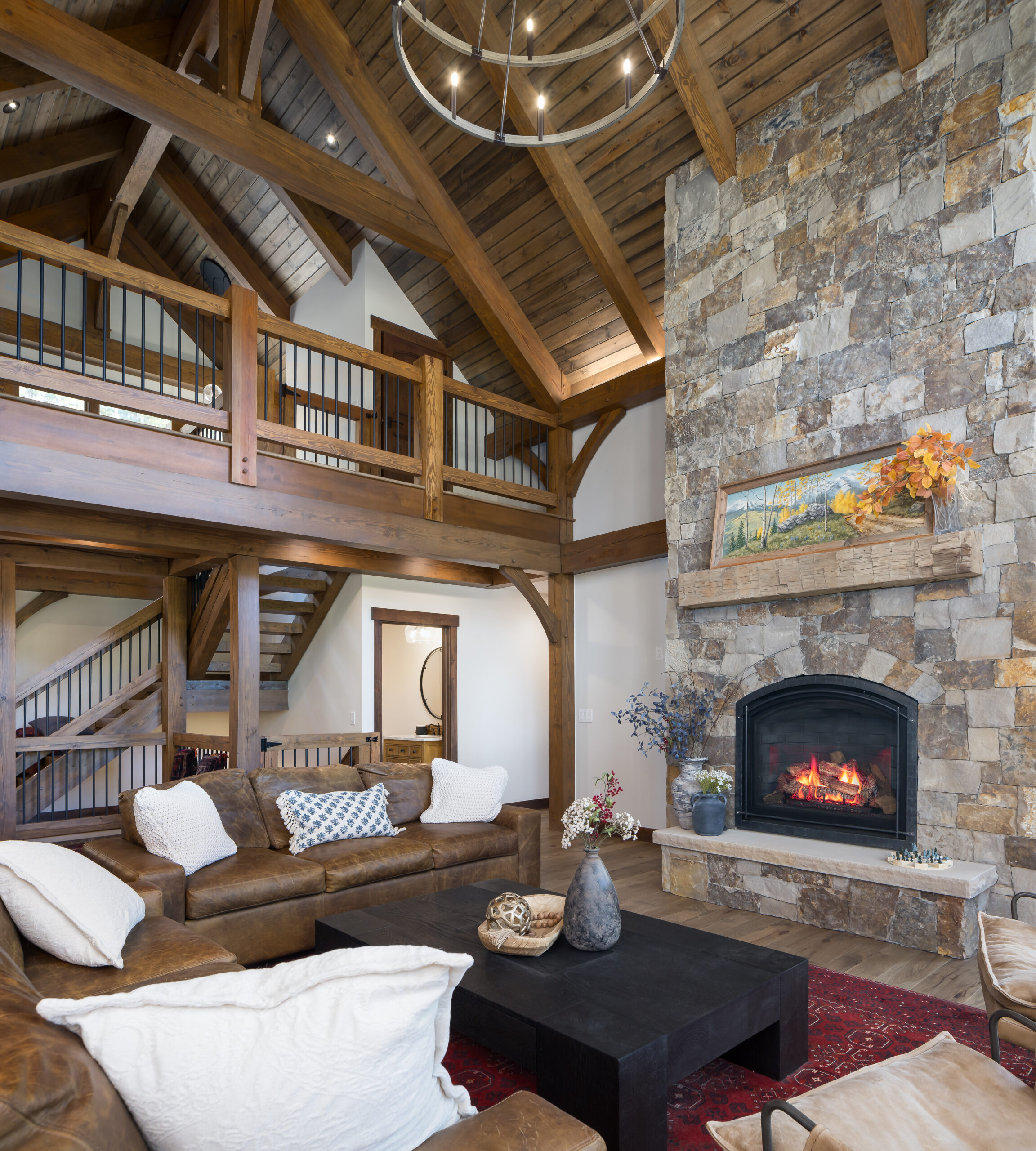 Timber Frame Mountain Home in Blue River, CO - Woodhouse The Timber ...