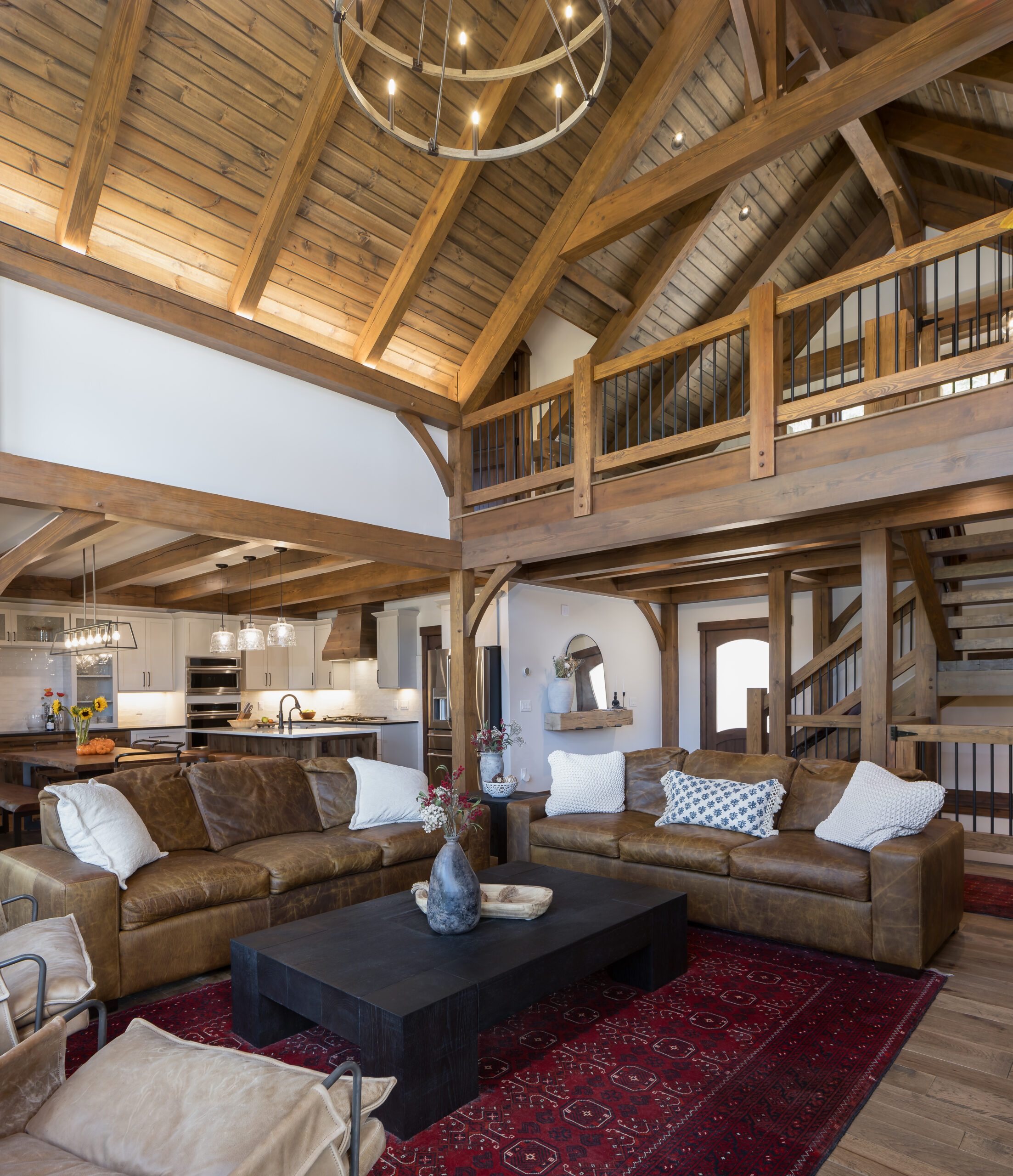 Timber Frame Mountain Home in Blue River, CO - Woodhouse The Timber ...