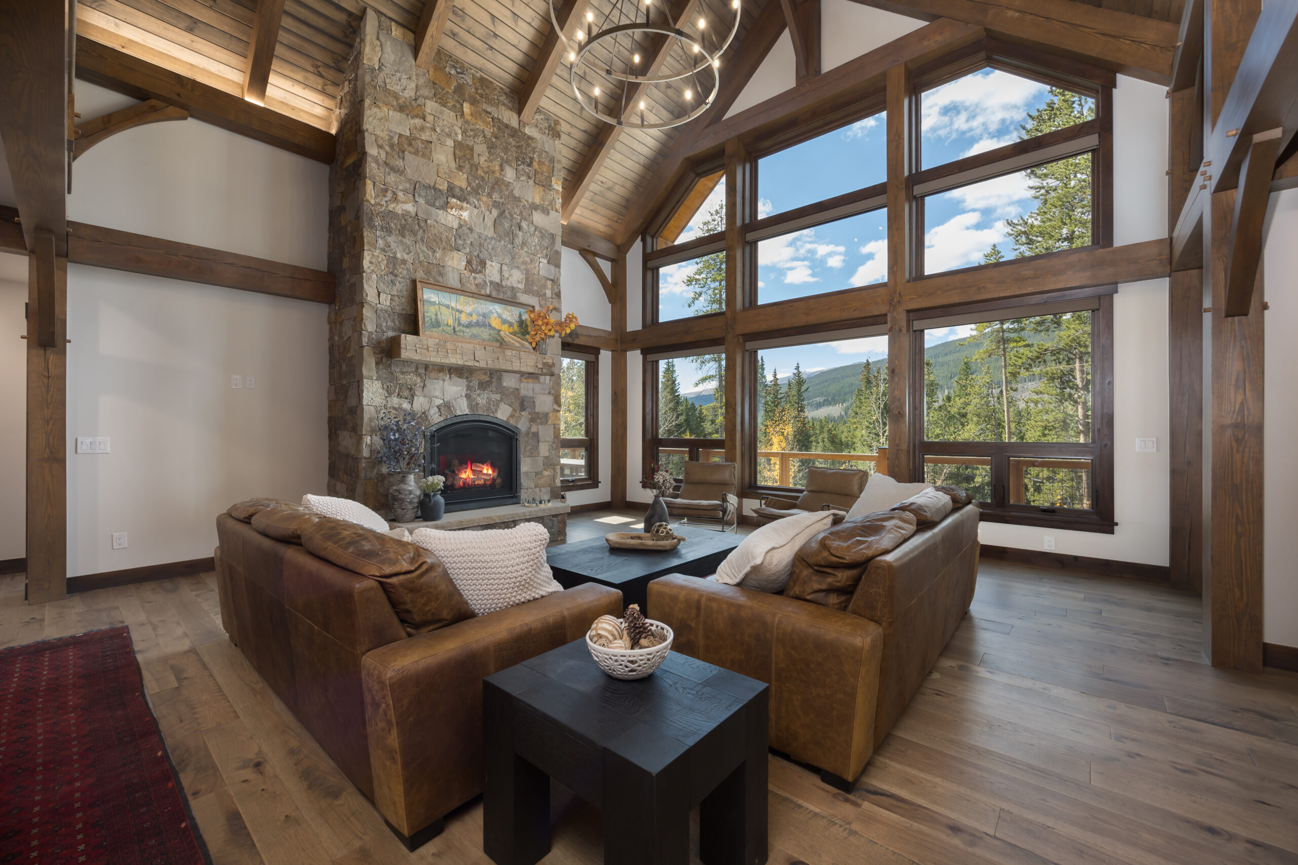 Timber Frame Mountain Home in Blue River, CO - Woodhouse The Timber ...