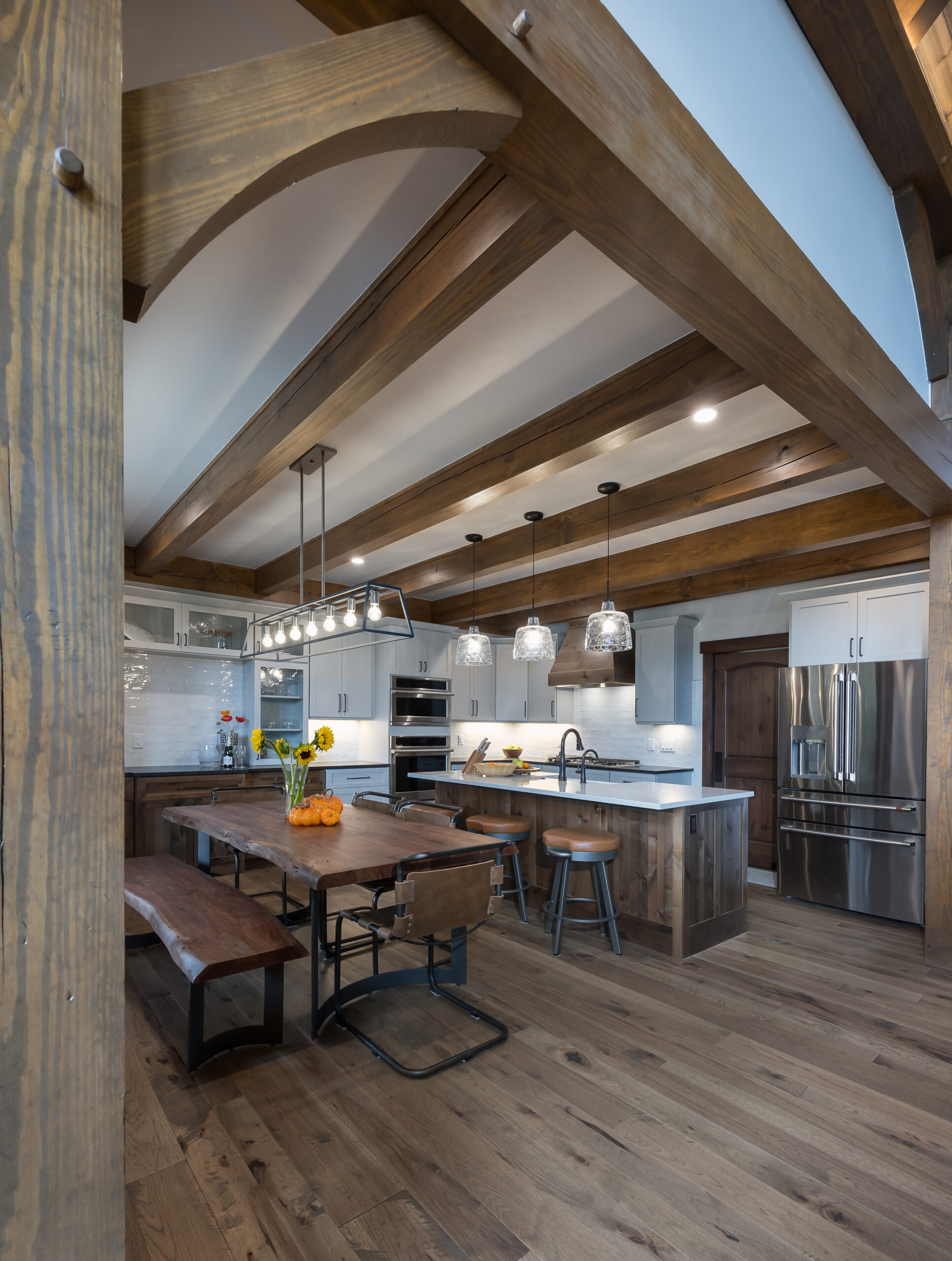 Timber Frame Mountain Home in Blue River, CO - Woodhouse The Timber ...