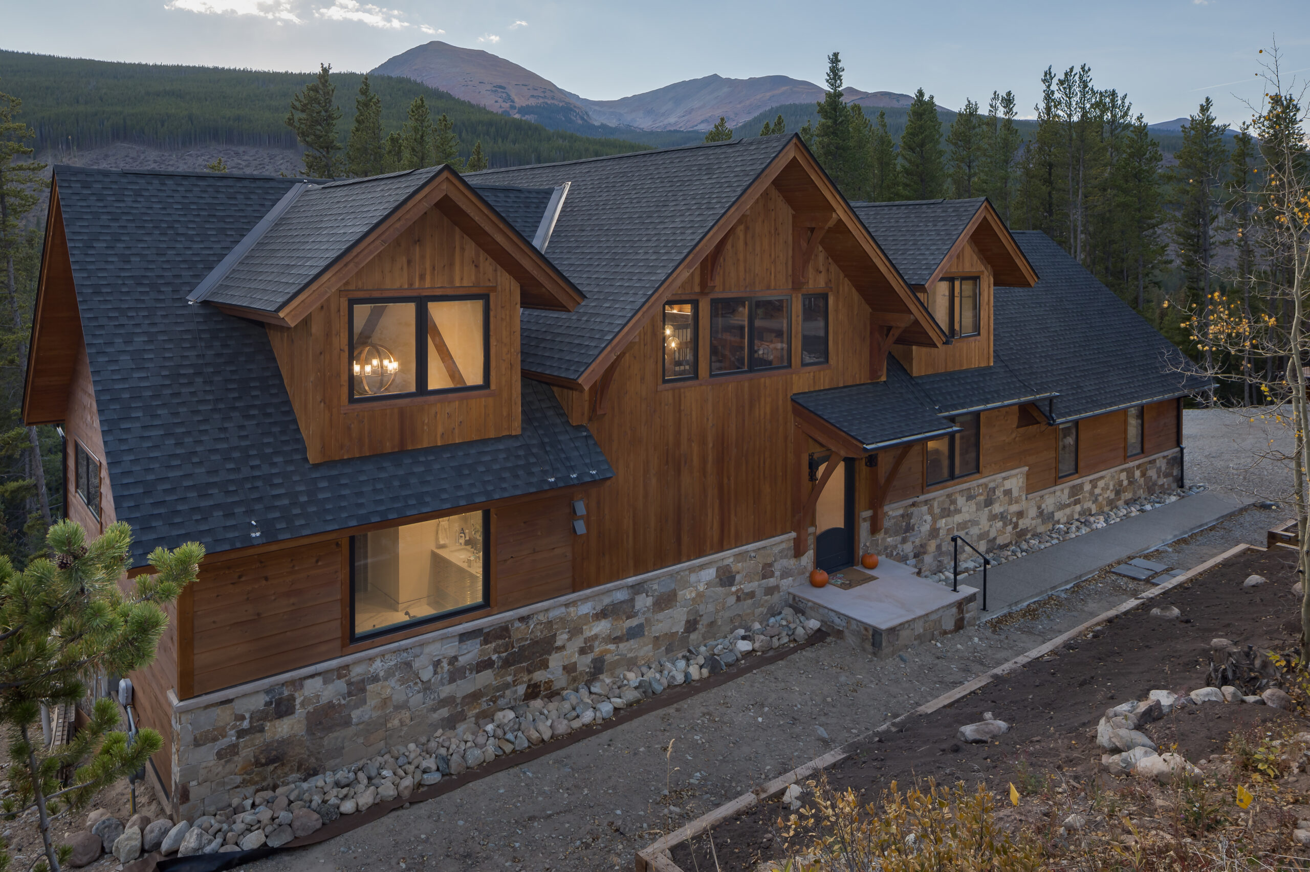 Timber Frame Mountain Home in Blue River, CO - Woodhouse The Timber ...