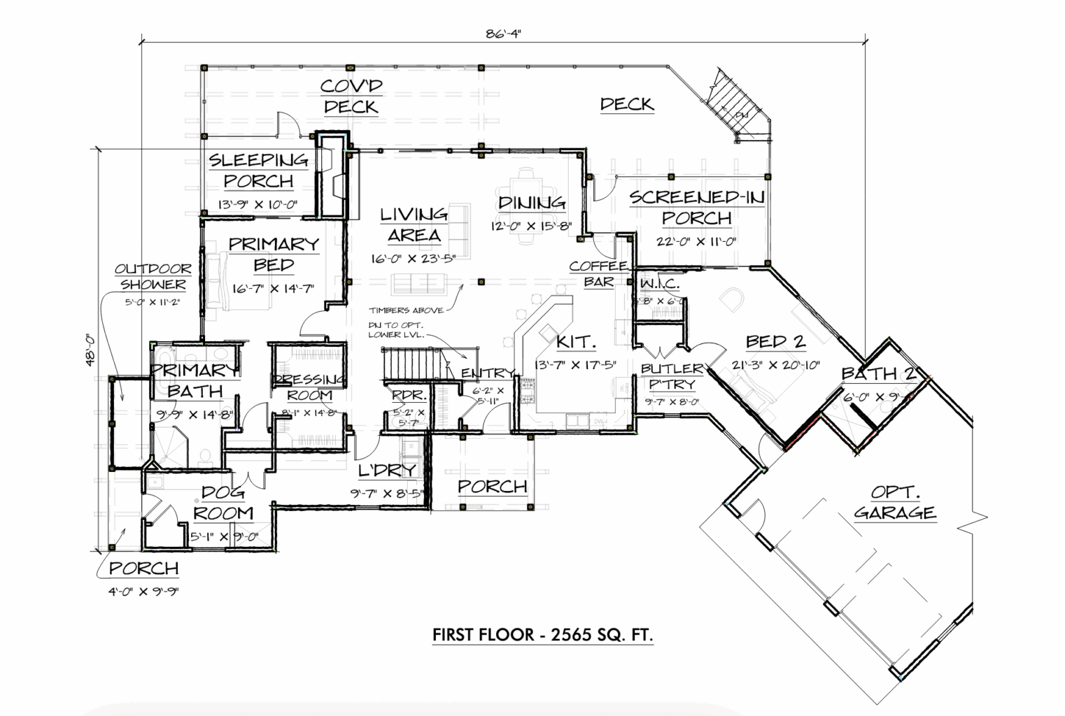 Timber Framing Plans Built for Exceptional Hospitality - Woodhouse The ...