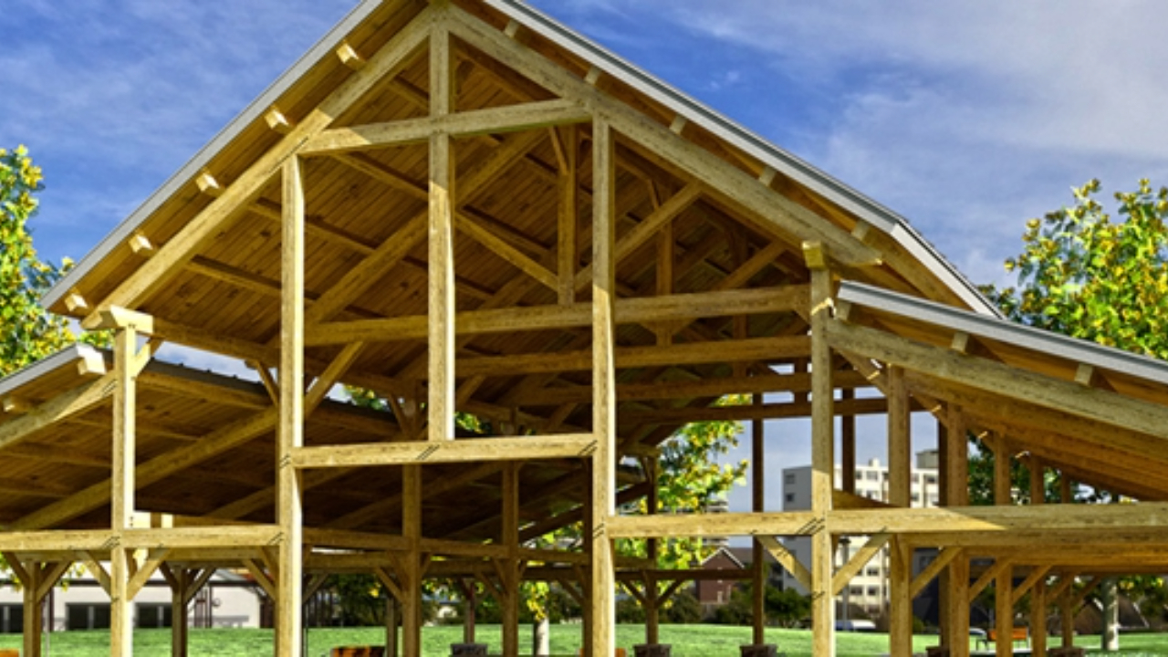 Top 5 Outdoor Structures Article - Woodhouse The Timber Frame Company